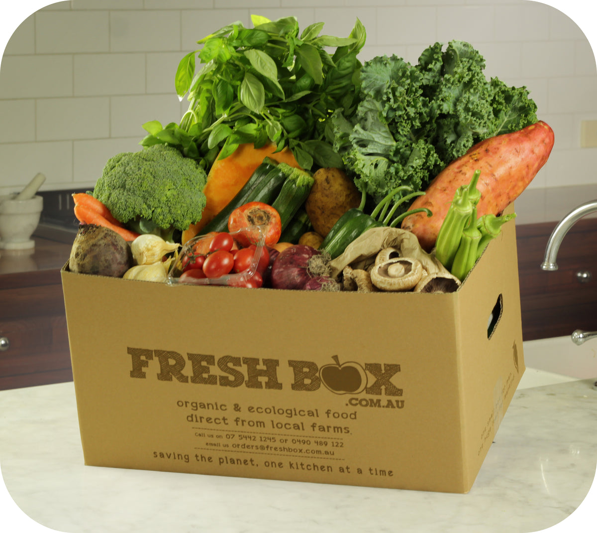 Buy Veg & Herb Box | Fastest Delivery | Fresh Box Organics